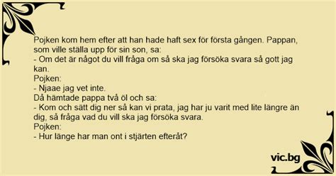 Pojken Kom Hem Efter Att Han Hade Haft Sex F R F Rsta G Ngen Pappan Som Ville St Lla Upp F R