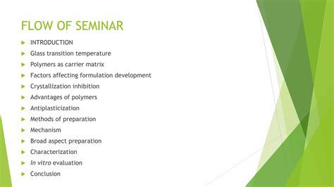 Amorphous Solid Dispersion Pptx