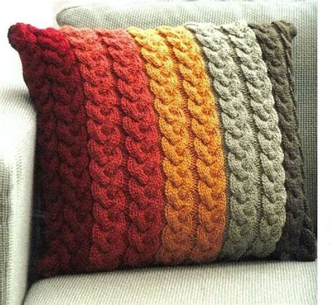 Подушки спицами Блог про вязание и рукоделие Дзен