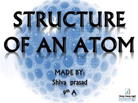 Structure Of Atom Ppt Ppt
