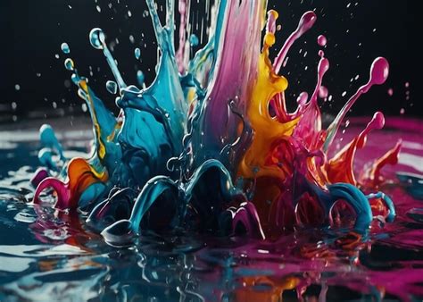 Color Splash Wallpaper 4k Psd High Quality Free Psd Templates For Download