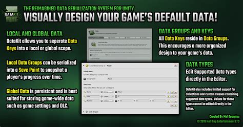 Data Kit The Reimagined Save Game System