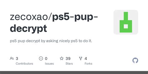 GitHub Zecoxao Ps Pup Decrypt Ps Pup Decrypt By Asking Nicely Ps To Do It