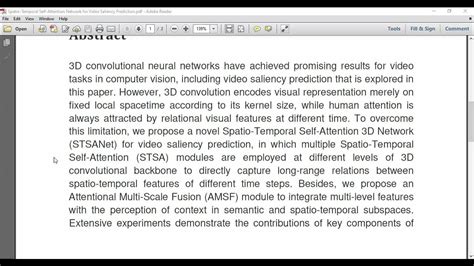 Spatio Temporal Self Attention Network For Video Saliency Prediction Youtube