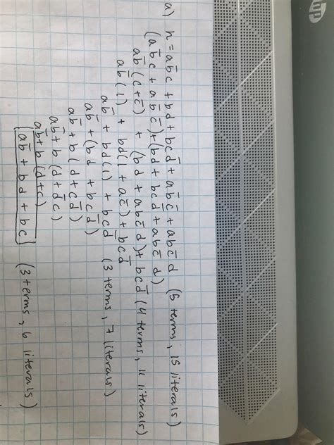 For Some Reason I Cannot Fully Simplify Boolean Expressions Correctly