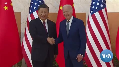 Biden Xi Meet At Sidelines Of G20 Bali