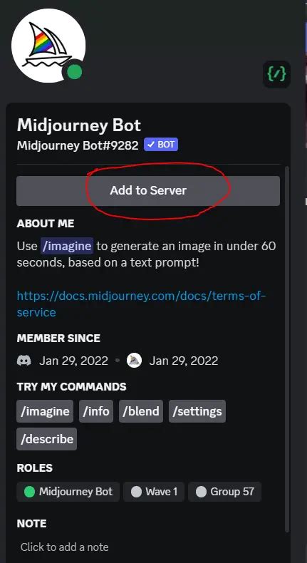How To Add Midjourney Bot To Discord Tlg