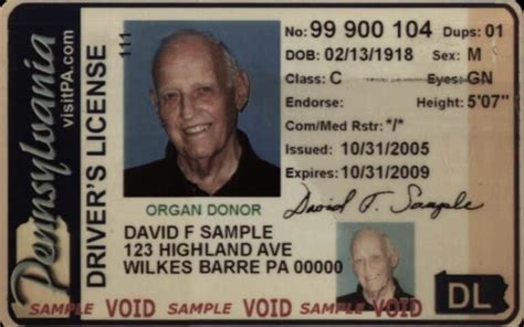 Anatomy Of A Drivers License