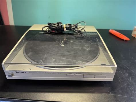 VINTAGE TECHNICS SL 5 Linear Tracking Direct Drive Turntable Works But Read 31 43 PicClick UK