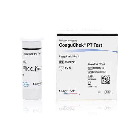 Test Coagucheck® Pro Ii Pt Quick Eo Inr Vincal