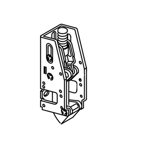 Dorma Svbotpulltch Bottom Pullman Latch Assembly For 9400 9800 Exit Device