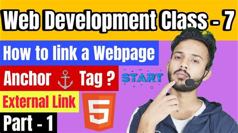 Web Development Class 7 Html Anchor Tag How To Link Webpage To One Another Natl Zulquir