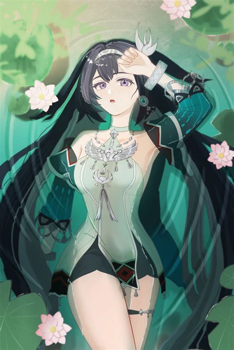 Lan Yan Genshin Impact Image By Pixiv Id Zerochan Anime Image Board