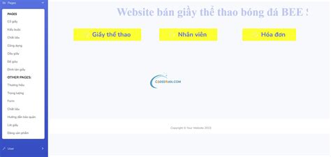 Đồ án Tốt Nghiệp Website Java Spring Quản Lý Cửa Hàng Giày Full Tính