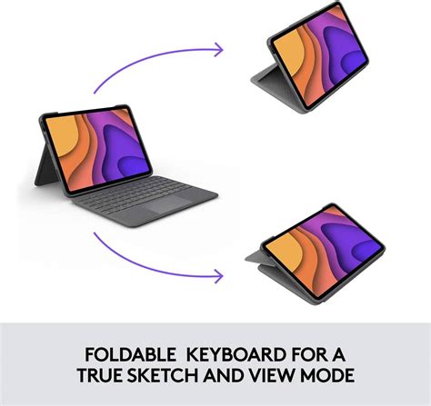 Logitech Folio Touch Ipad Keyboard Case With Trackpad And Smart Connector For Air 4th And 5th