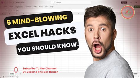 5 Mind Blowing Excel Hacks You Should Know Youtube