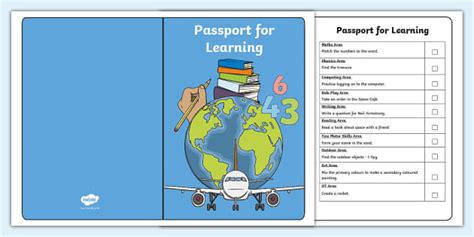 Ks1 Passport For Learning Classroom Continuous Provision