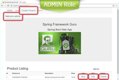 Spring Boot Web Application Part 6 Spring Security With Dao Authentication Provider Spring