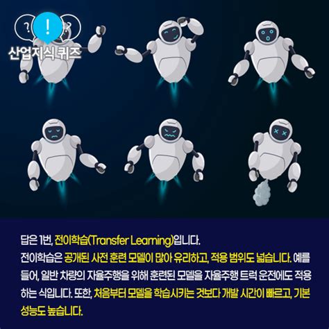 산업지식퀴즈 많은 데이터 없이 딥러닝 모델 구축하는 ‘이 기술은 산업종합저널 기타