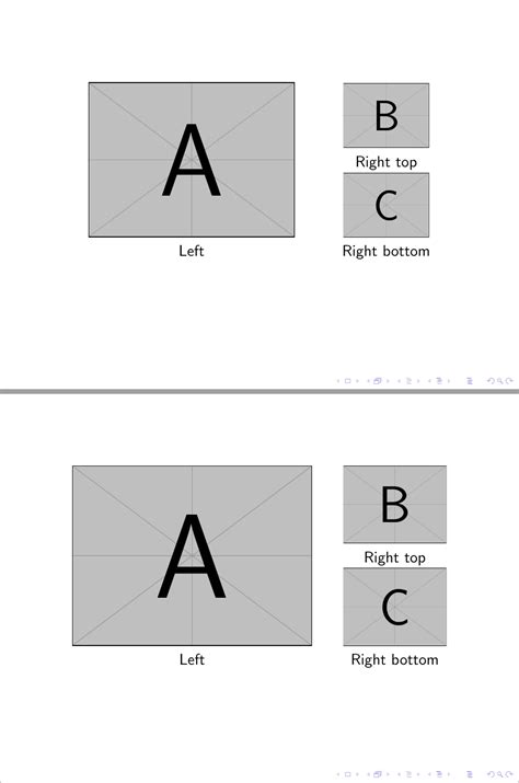 Beamer How Can I Align Two Columns With Multiple Images Tex