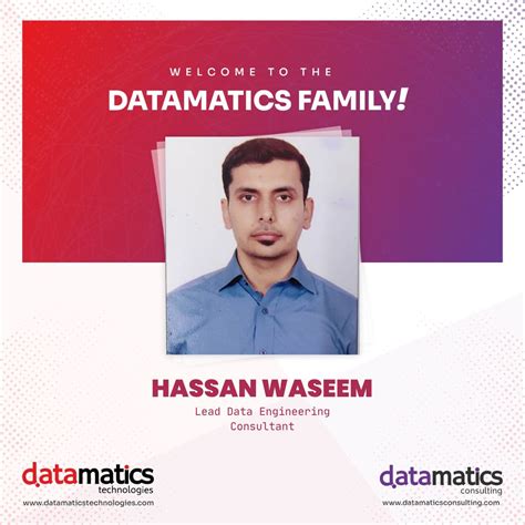 Datamatics Consulting On Linkedin Newhire Teamexpansion Dataengineer Datamaticsconsulting