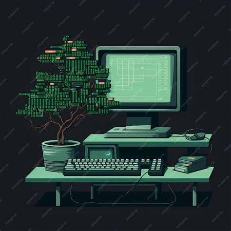 Premium Ai Image Coding At A Glance A Minimalistic 2d Drawing Of A Stacked Codebase In A Computer