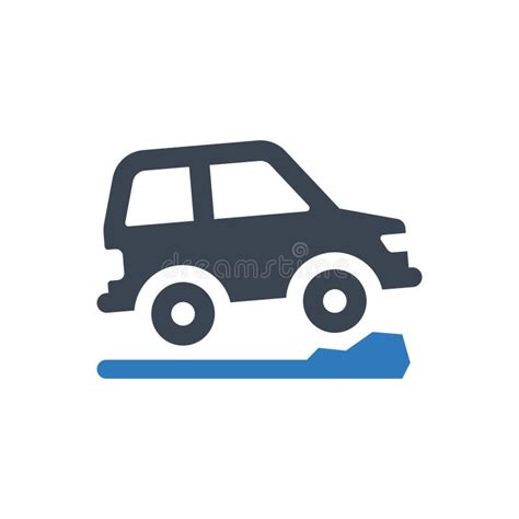 Automobile Icon Stock Vector Illustration Of Symbol 262612821