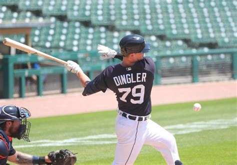 Detroit Tigers Dillon Dingler Takes Football Star Mindset To Baseball