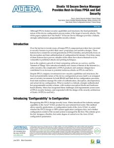 SoC FPGAs Integrate ARM Processor And FPGA Into