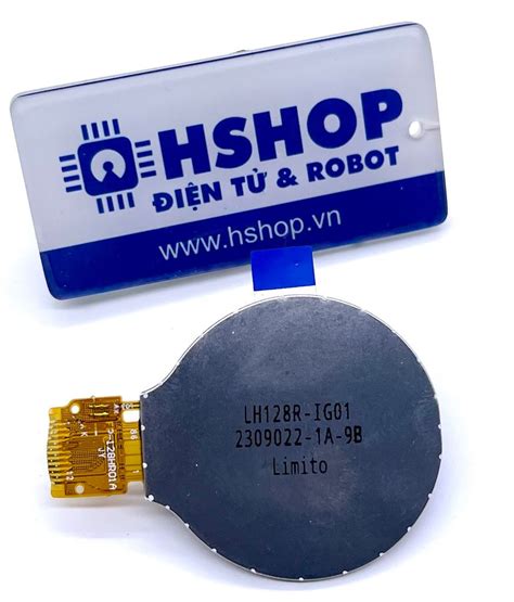 Panel Màn Hình Lcd Tft Ips 1 28 Inch Round Gc9a01 Spi Interface