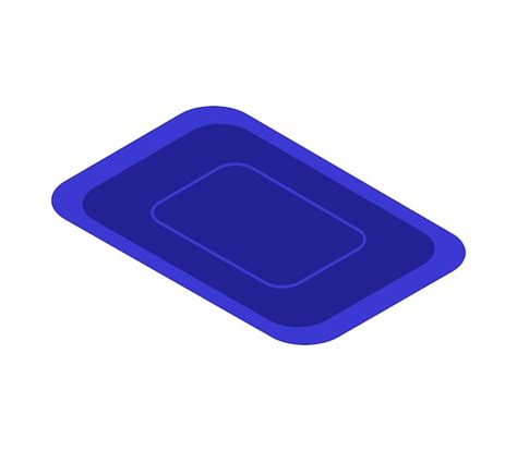 아이소메트릭 카펫 프리미엄 벡터