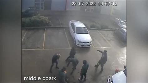 Cctv Footage Showing Nomads Bikies Attacking Jesse Watt Herald Sun