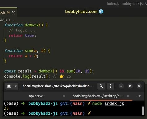 How To Check If A Function Returns True In Javascript Bobbyhadz