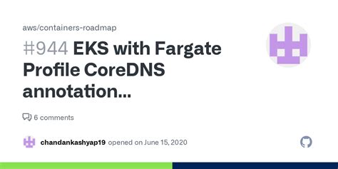 Eks With Fargate Profile Coredns Annotation Modifications · Issue 944