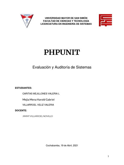 Php Unit Pdf Php Desarrollo Guiado Por Pruebas