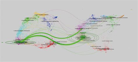 The Left Side Of This Dual Map Is The Citing Paper Map While The Right