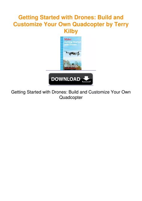 Ppt Getting Started With Drones Build And Customize Your Own Quadcopter By Powerpoint