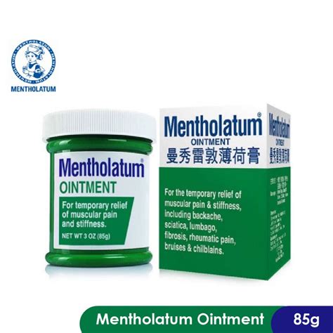 Mentholatum Ointment 85g Shopee Malaysia