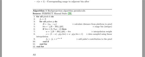 Algorithmicx How To Decrease The Page Margin In An Algorithm Tex