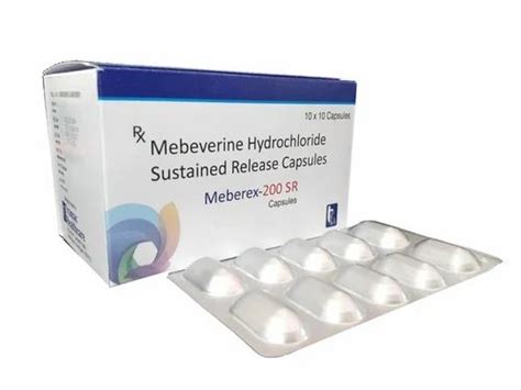 Mebeverine 200mg Sustained Release At ₹ 330 Box In Jaipur Id 2854087763873