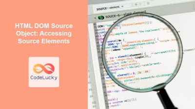HTML Source Src Property Source CodeLucky