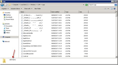 Sccm Configmgr Clean Old Client Logs That Contain Scnotify And Scclient Using Compliance