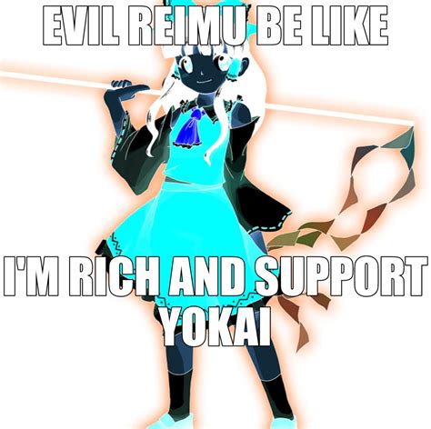 Evil Reimu R Touhou