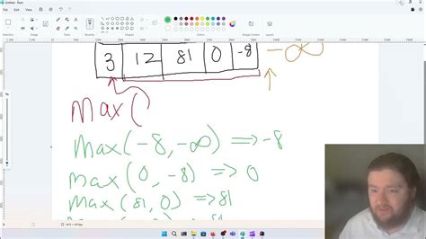 C212 Chapter 31 Finding The Maximum Integer In An Array Youtube