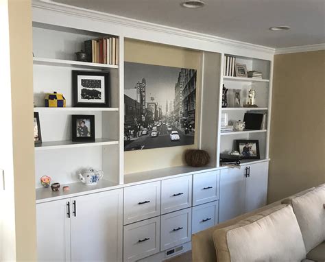 Adding Trim To Built In Bookcase At William Swoope Blog