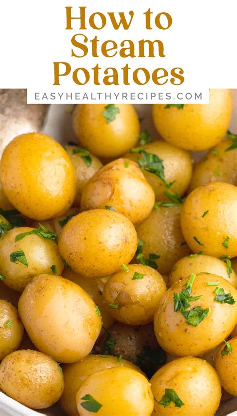 How To Steam Potatoes Easy Healthy Recipes