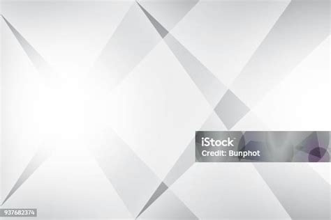 추상적인 기하학적 흰색과 회색 배경 색상 벡터 일러스트 레이 션입니다 질감에 대한 스톡 벡터 아트 및 기타 이미지 질감 0명 가상현실 Istock