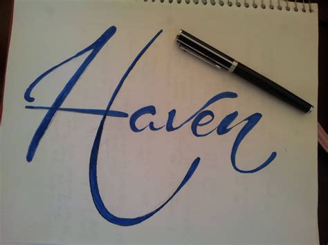 My First Attempt At Calligraphy How Did I Do Calligraphy