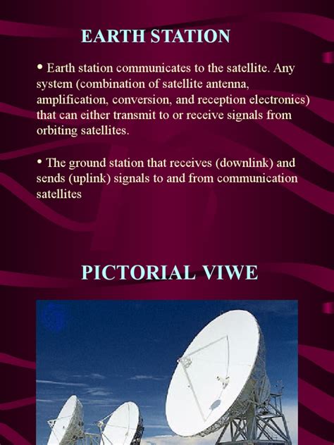 Earth Station Pdf