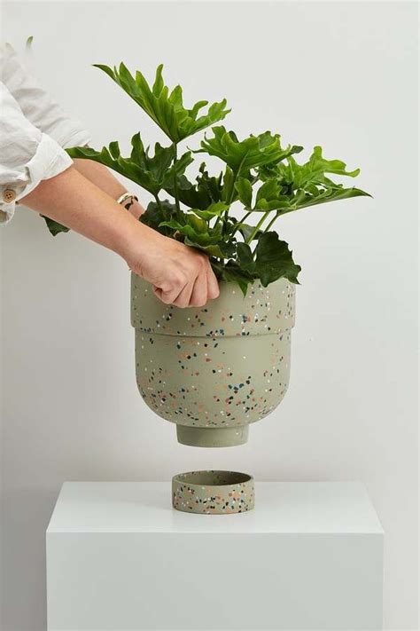 Capra Designs Funnel Planter Multi On Garmentory Funnel Planter Planters Indoor Plant Pots